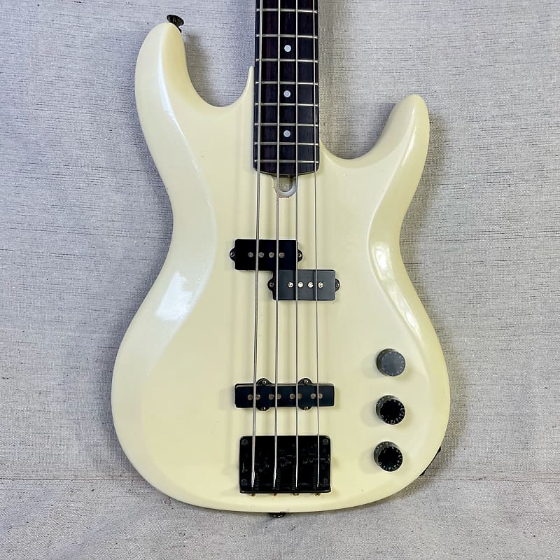 Lotus L740 1987 Pearl White Cort WOB7 PJ Bass | Reverb Australia