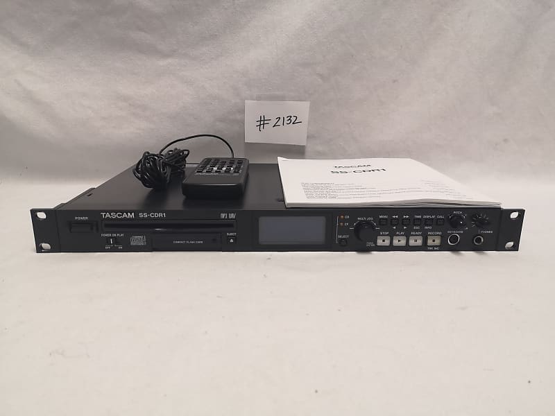 Tascam SS-CDR1 Rack Mount Compact Flash/CD Recorder | Reverb Canada