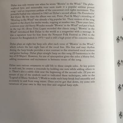 The Harp Styles of Bob Dylan 12 Songs Harmonica Sheet Music | Reverb