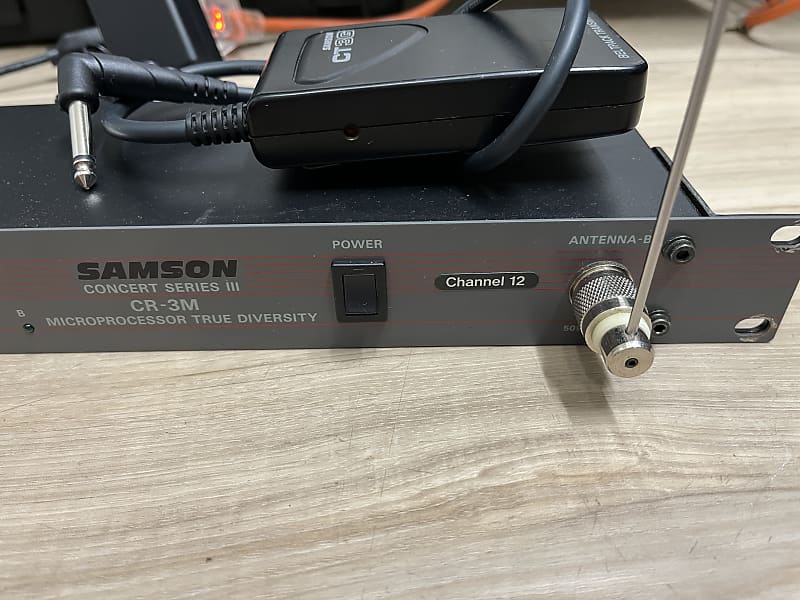 Samson CR-3M Wireless Guitar Transmitter & Receiver | Reverb