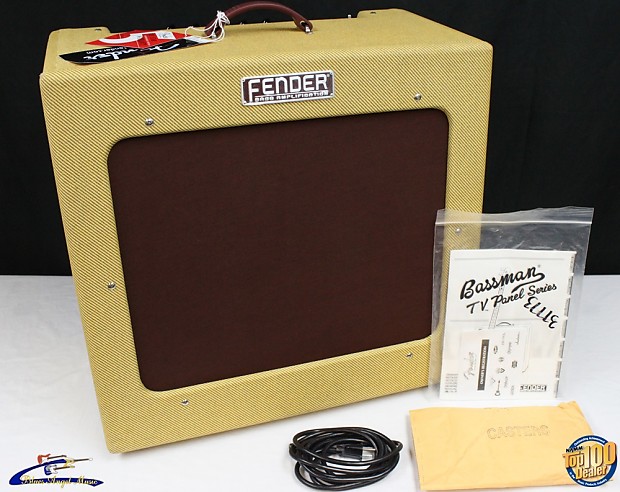 Fender Bassman TV Fifteen 350W 1x15 Bass Combo Amp, Refurb, | Reverb