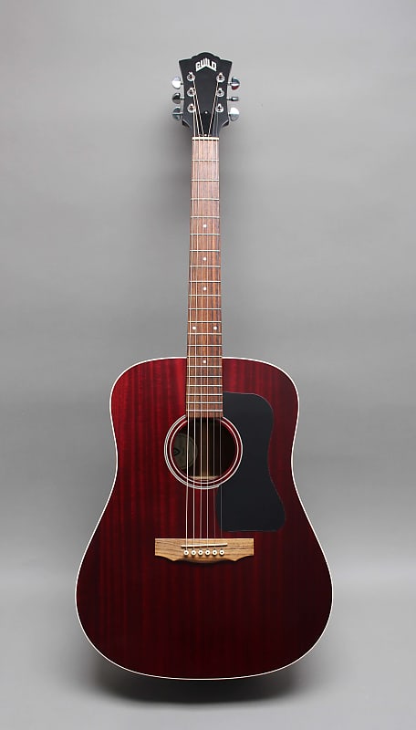 Guild D25 All-Mahogany, Dark Cherry, Corona Early 2000s | Reverb