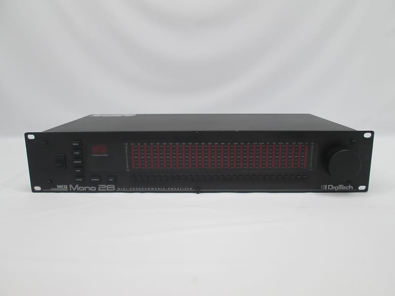 Digitech MEQ Mono 28 Midi Programable 28 Band Paragraphic EQ | Reverb