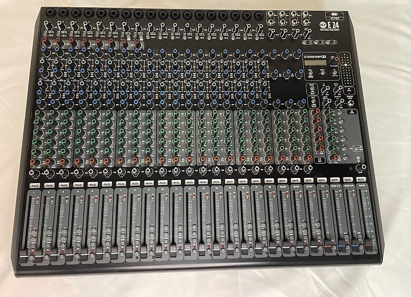 RCF E 24 Mixing Console - 24 Channel with Superior Effects | Reverb
