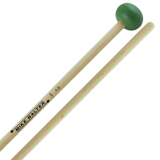 Mike Balter 4B Light Green Medium Rubber Mallets B4B | Reverb