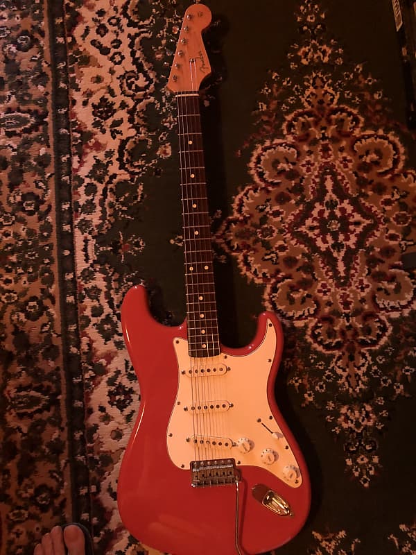 Fender Stratocaster Fiesta red | Reverb