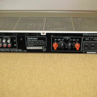 Technics SU-Z25 Vintage Stereo Amplifier - Restored! | Reverb