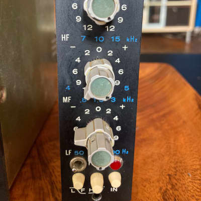 API 550 500 Series 3-Band EQ 1969 Matched Pair | Reverb