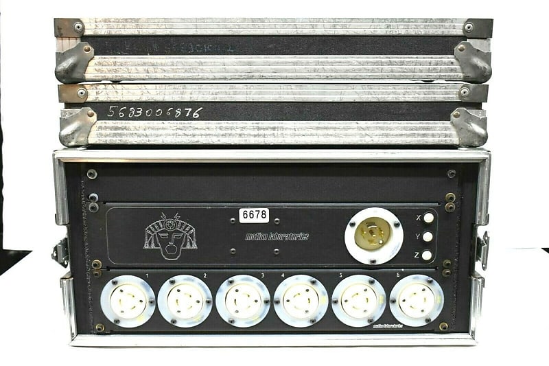 MOTION LAB POWER DISTRO RAC PAC- IN 5SP RACK PAC #6678 (ONE) | Reverb