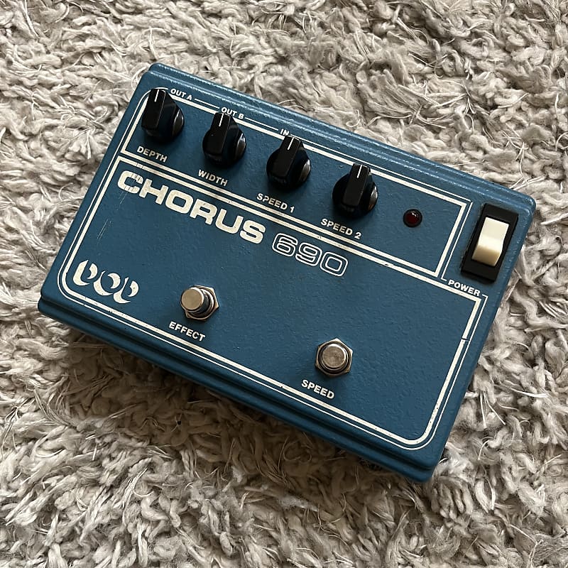 DOD 690 Analog Chorus 1970s Serviced and Converted to 18V DC | Reverb