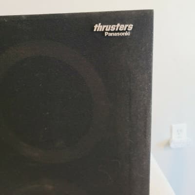 Vintage Panasonic Thrusters SB-180 Speaker System 2 Speakers | Reverb