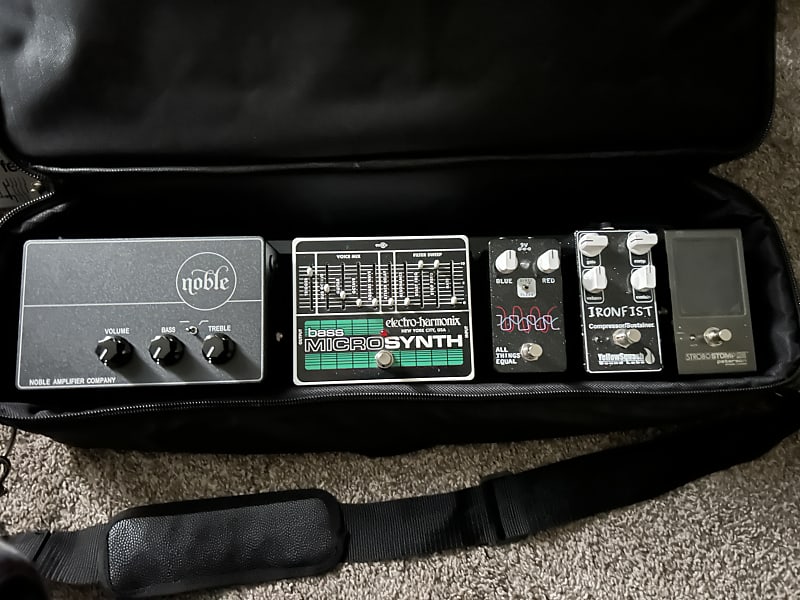 Noble Dual Vacuum Tube Preamp Pedalboard | Reverb