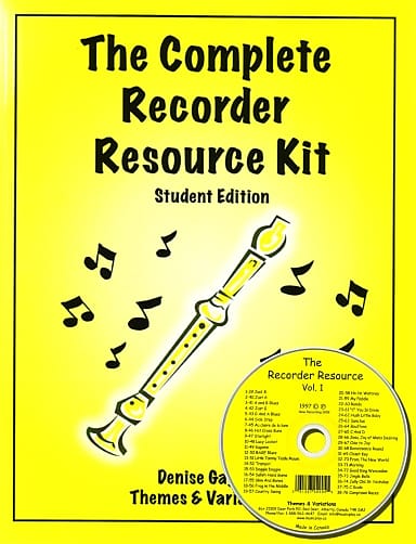 Complete Recorder Resource Kit Book 1 - Student w/Online | Reverb