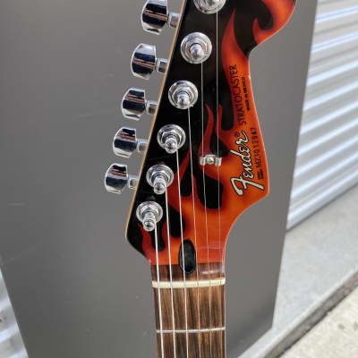 Fender Hot Rod FSR Flame Fire Strat Stratocaster 2003 | Reverb