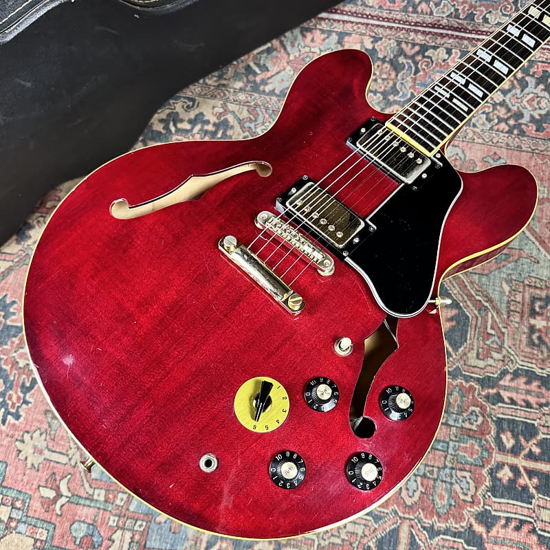 1978 Greco SA800 Wine Red ES345 Style Semi Hollowbody | Reverb