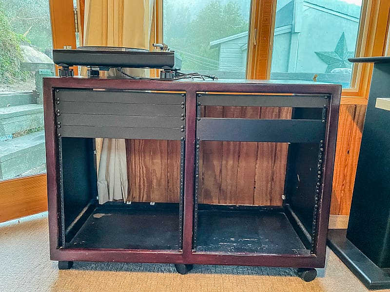 28U (Two columns of 14U) Music Studio Gear Equipment Rack | Reverb