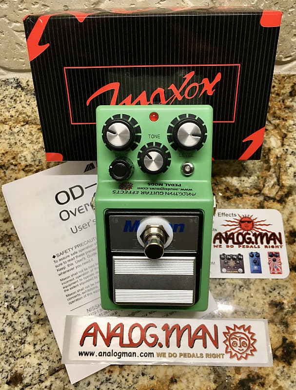Analogman Maxon OD9 Silver Mod & Bad Bob Boost 2020 | Reverb