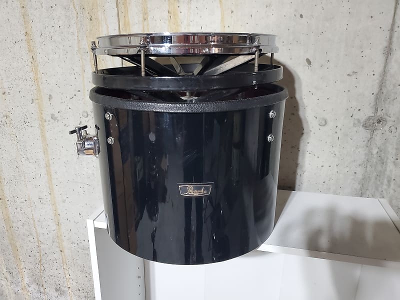 Pearl Vari-pitch 12 inch roto tom drum 1970s - Black | Reverb