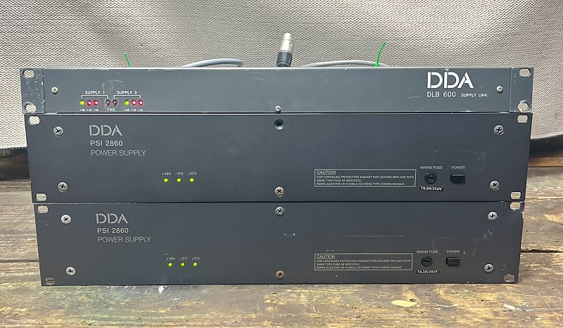 DDA PSI 2860 analog console power supply | Reverb
