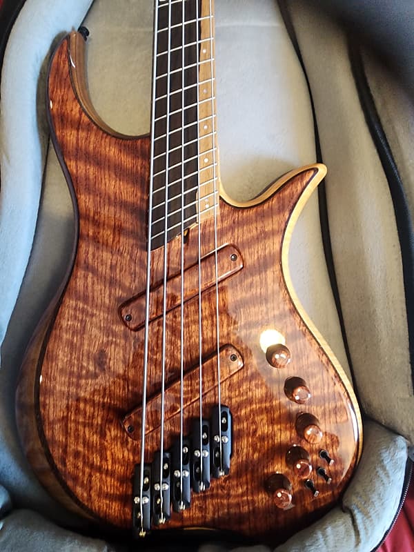 Dingwall Prima Artist Elite with Quilted Bubinga top and back | Reverb