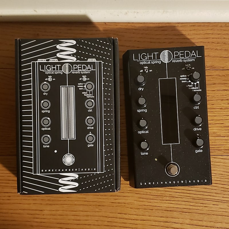 Gamechanger Audio Light Pedal Optical Spring Reverb | Reverb