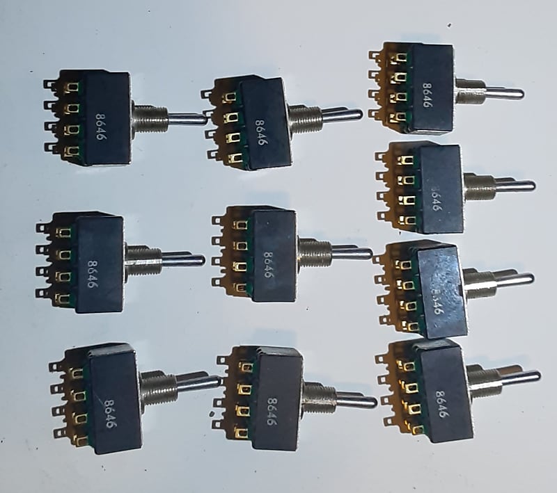 Western Electric KS-19963 SPDT mini 3-way toggle switches | Reverb