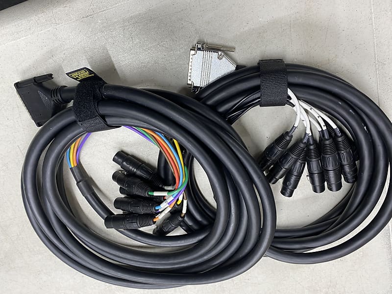 Seismic Audio 8-channel DB25 to XLR Snake | Reverb