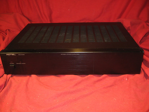 Rotel RB-970BX Stereo Power Amplifier - SERVICED! | Reverb