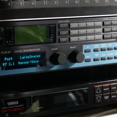 Lexicon PCM 91 Digital Reverberator Rack Mount Effects | Reverb