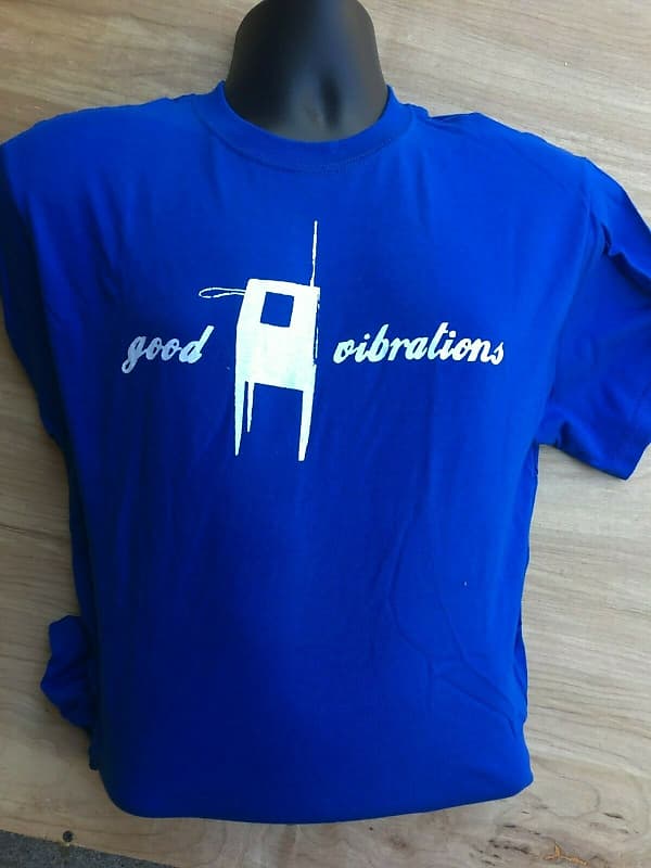 GOOD VIBRATIONS THEREMIN ANALOG T SHIRT beach boys lala bob | Reverb