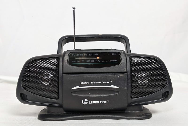 LIFELONG 2225 Mini Baby Boom Box AM/FM Portable Radio Works | Reverb
