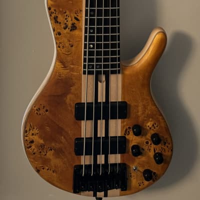 Cort Artisan Series A6 6-String Electric Bass, Open Pore | Reverb
