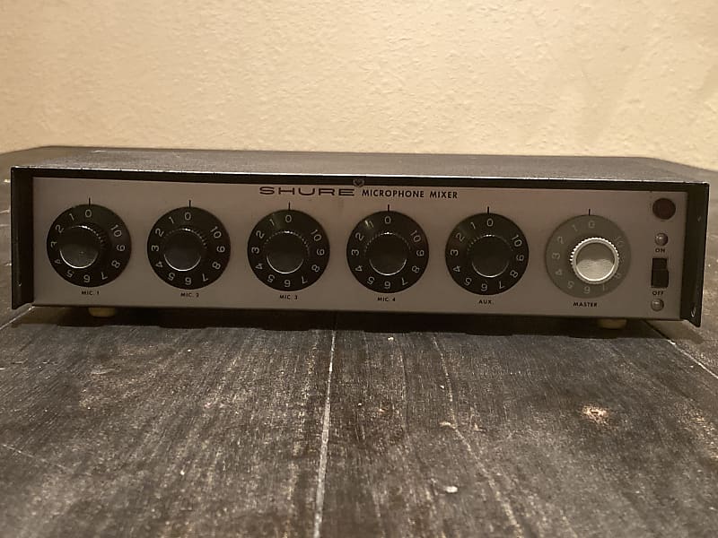 Shure M68 microphone mixer | Reverb