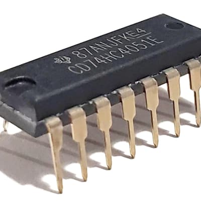 CD74HC4051E CD4051 High-speed CMOS 8-channel Analog | Reverb