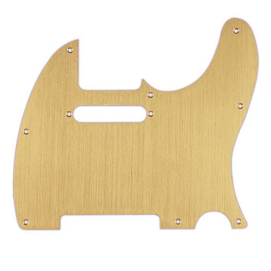 Brushed Aluminium Telecaster Electric Guitar Pickguard - | Reverb