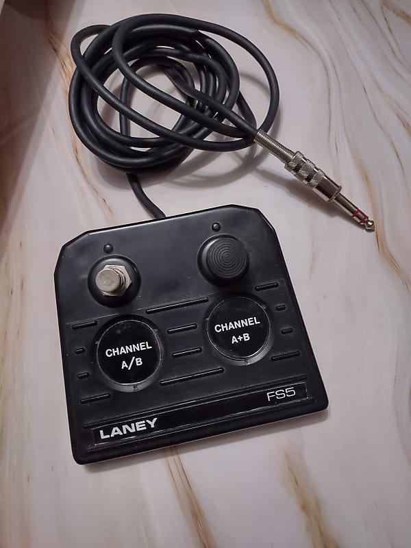 Laney (FS5) A/B A+B footswitch pedal (7 foot attached cable) | Reverb