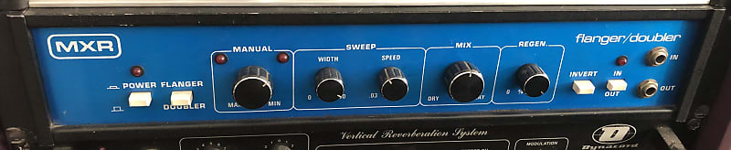 MXR Flanger Doubler 80s Blue | Reverb