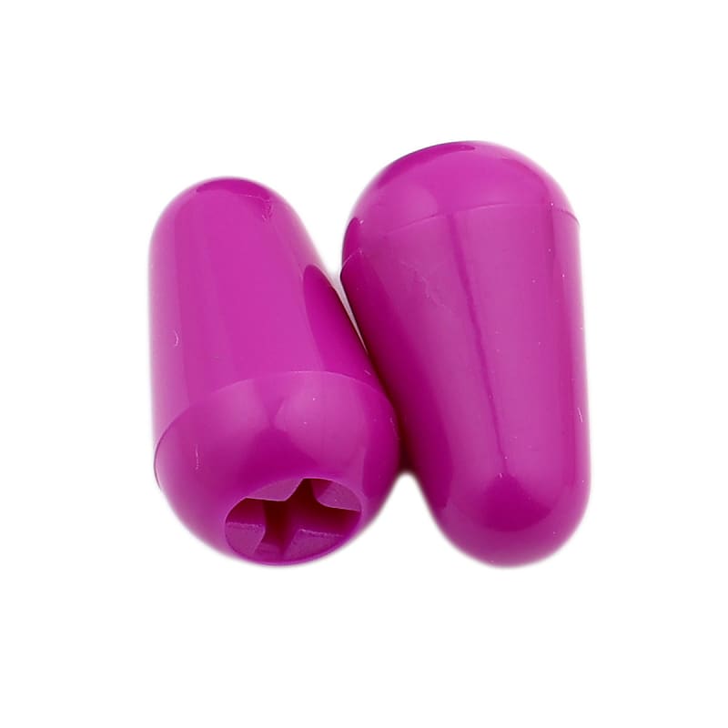 (2) Purple Switch Tips for Guitar, Fender Stratocaster Strat, | Reverb