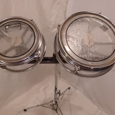 Remo Roto Toms w/ Stand Chrome | Reverb
