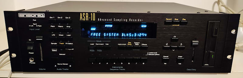 Ensoniq ASR-10 Rackmount Advanced Sampling Recorder | Reverb UK