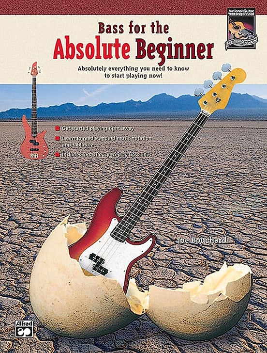 Bass for Absolute Beginner w/CD | Reverb