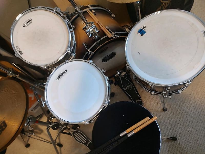 TAYE Studio Birch Drums 2012-2023 - Black Burst | Reverb