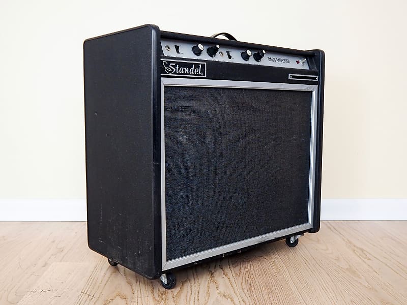 1971 Standel Vintage Solid State Bass Amplifier 1x15 Ported | Reverb