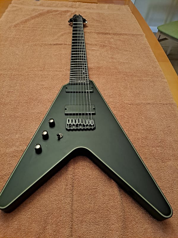 Schecter SLS V8 Left Hand Satin Black | Reverb