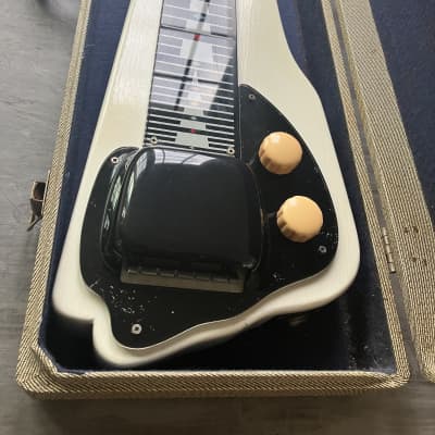 Mason lap steel 1953 white with Gibson Moderne headstock | Reverb