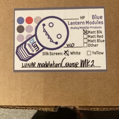 Blue Lantern Modules Lunar Modulation Center | Reverb