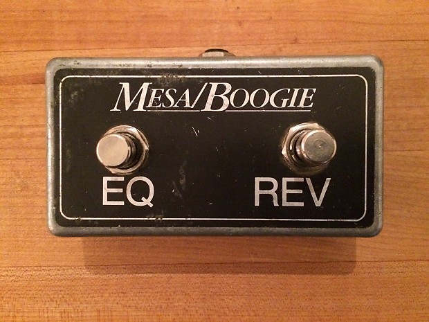Mesa Boogie EQ REV Switch Pedal 1980's 1990's Rare | Reverb