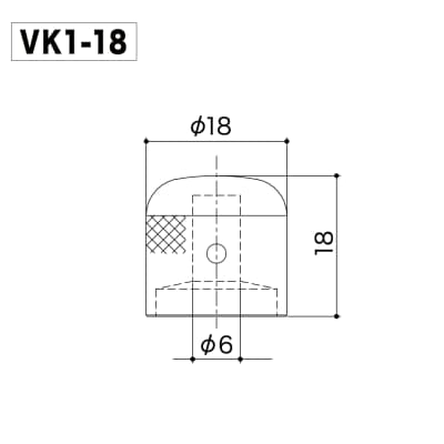 Gotoh VK1-18 Knob | Reverb Canada