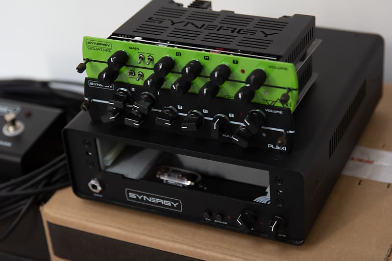 Synergy Amp SYN-1 Table Top Unit + Steve Vai Signature Module | Reverb