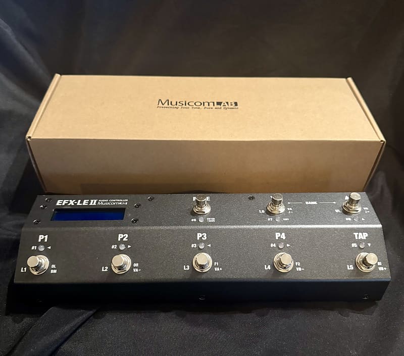 Musicom midi EFX-LE2 2023 2”23 - Dark grey | Reverb